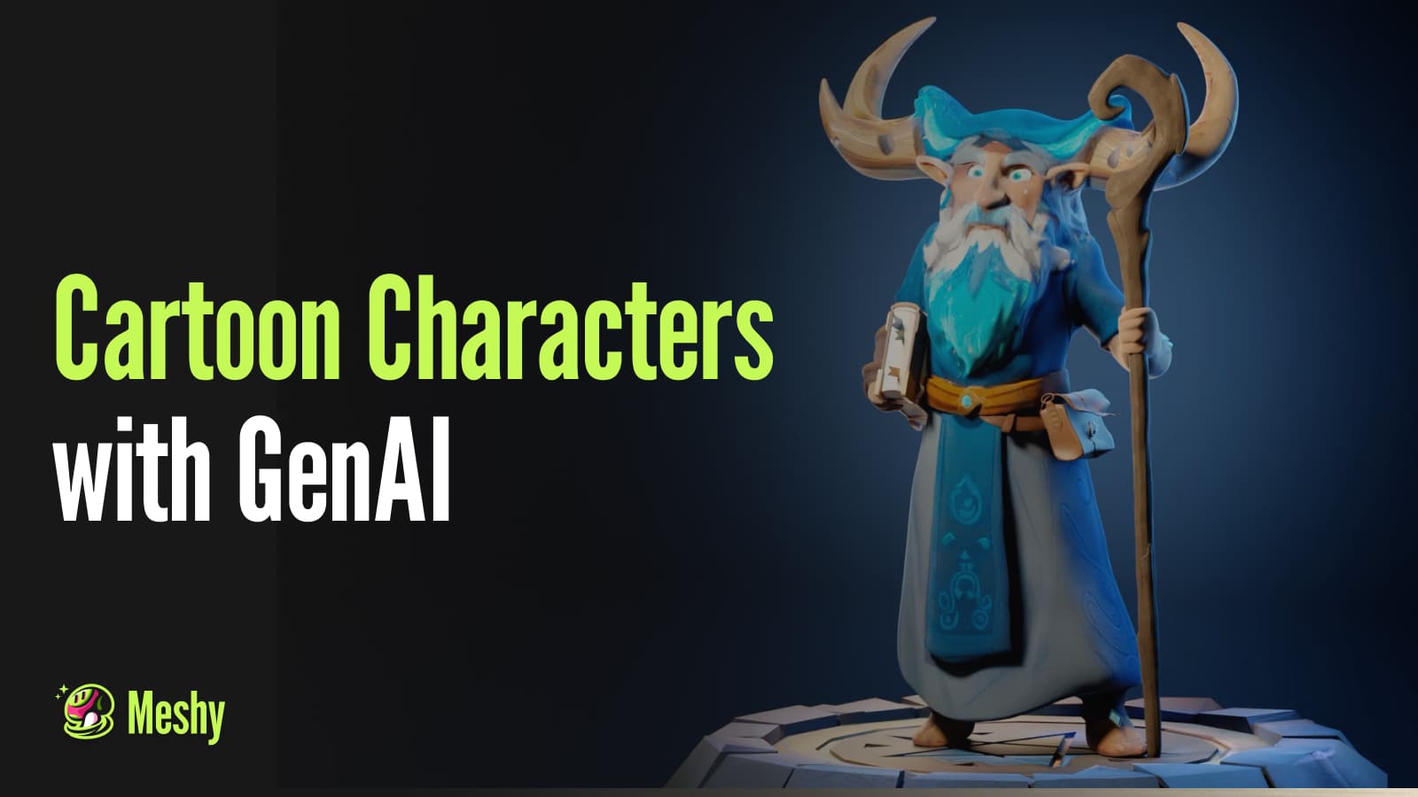 Master Cartoon Character Creation: Using Generative AI in Your 3D Workflow