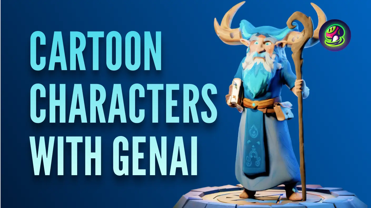 Master Cartoon Character Creation: Using Generative AI in Your 3D ...
