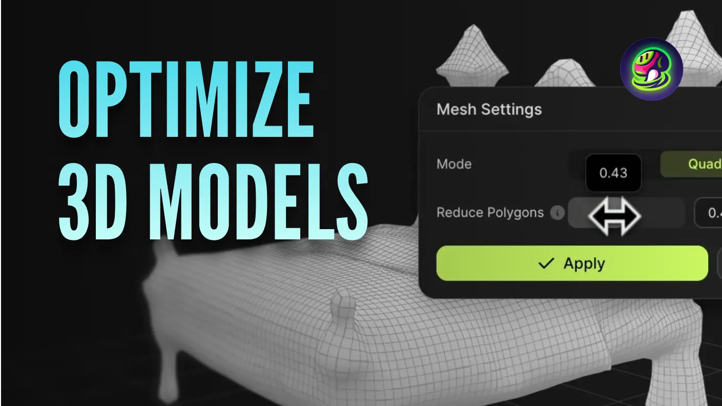 3 Useful Meshy Features You Might Not Know: Optimize 3D Models for Better Quality - Blog - Meshy