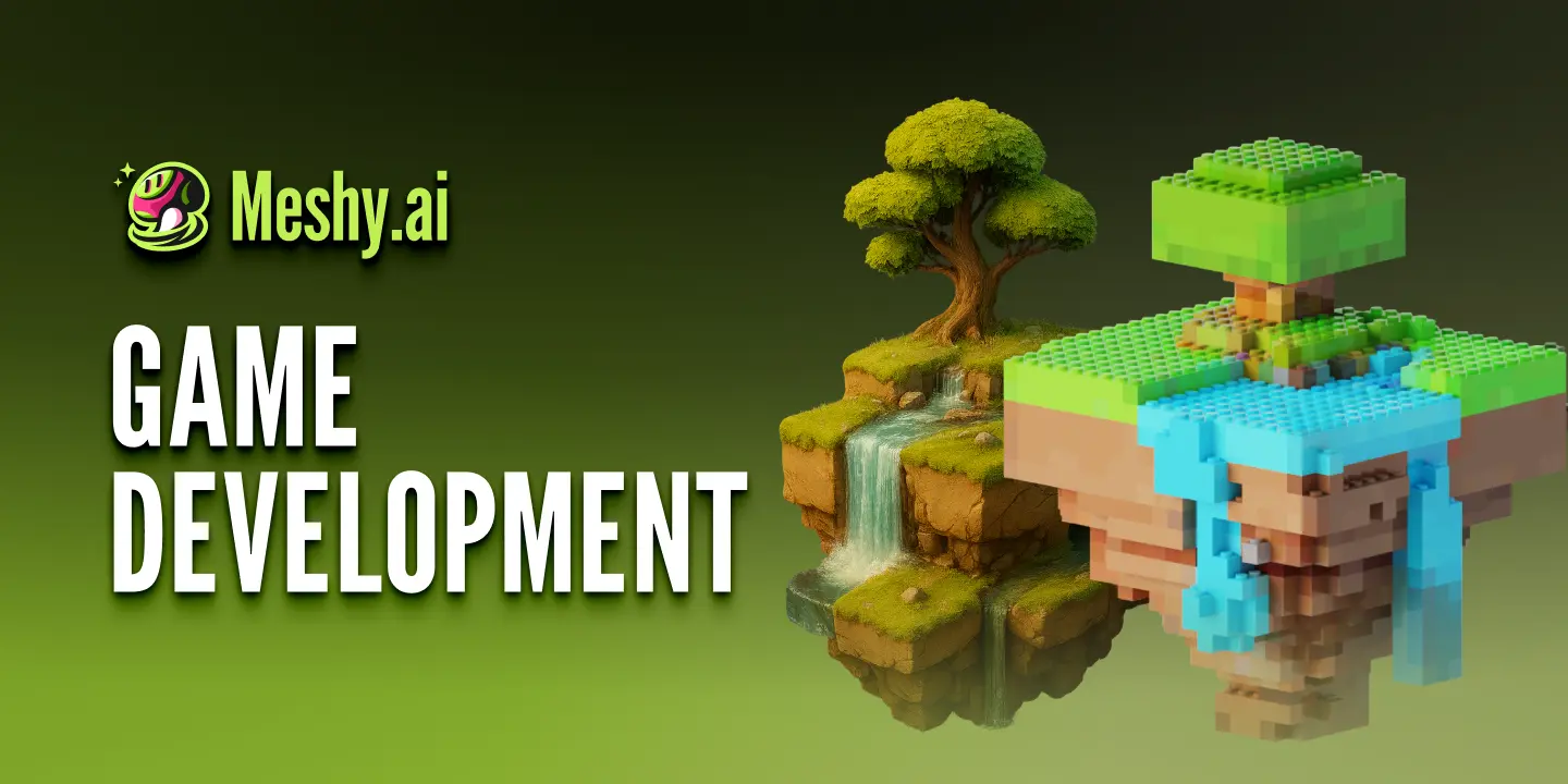 Free Game Assets - Use Cases - Meshy AI