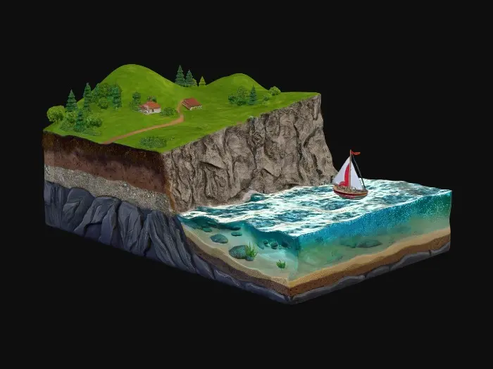 Island 3D Models for Free Download - Meshy