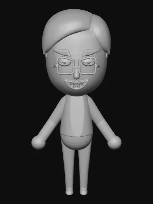 Free Mii 3D Models - Download Instantly | Meshy