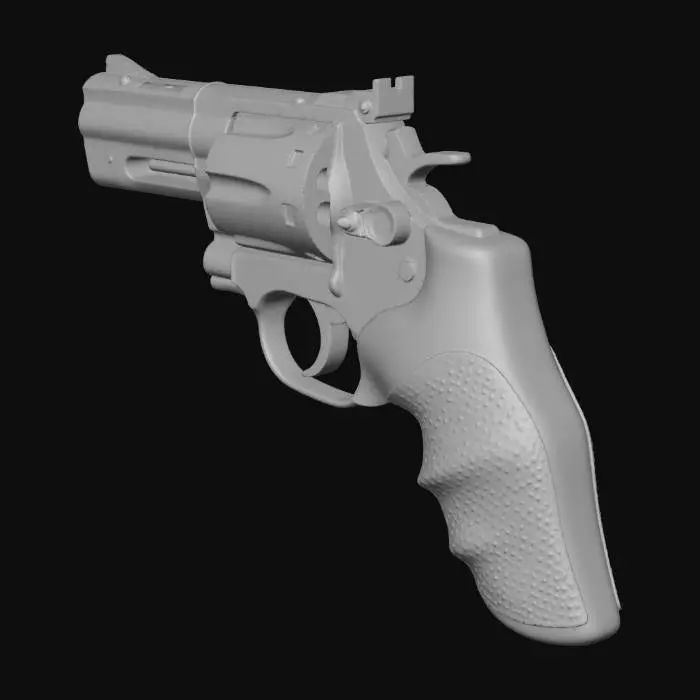 Revolver 3D Models for Free Download - Meshy