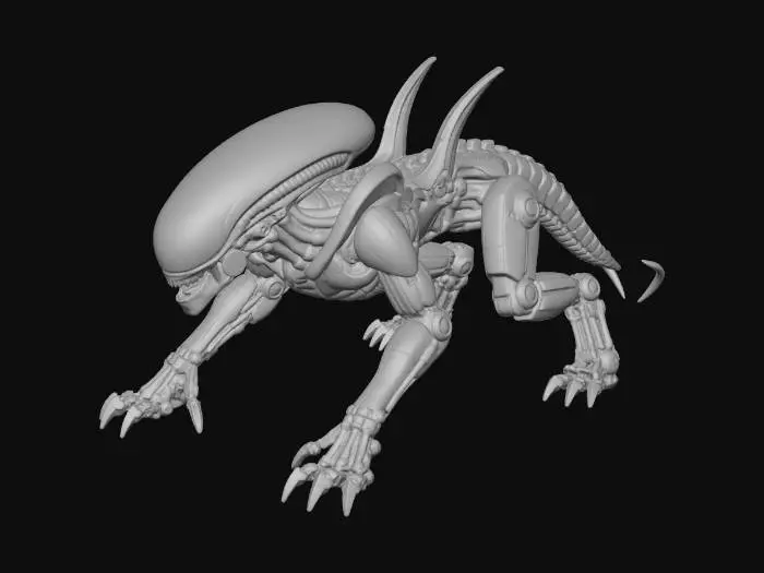 Xenomorph 3D Models for Free Download - Meshy
