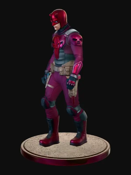 Free Daredevil 3D Models - Download Instantly | Meshy