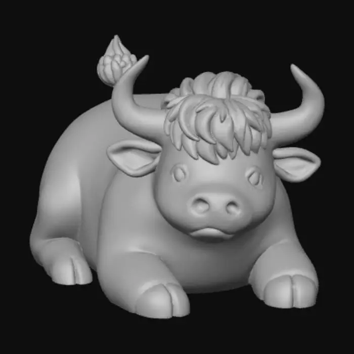 Cow 3D Models for Free Download - Meshy