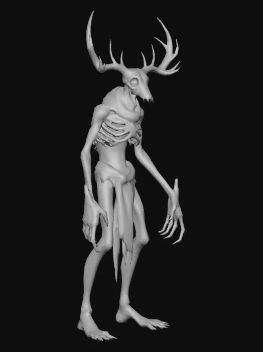 Free Wendigo 3D Models - Download Instantly | Meshy