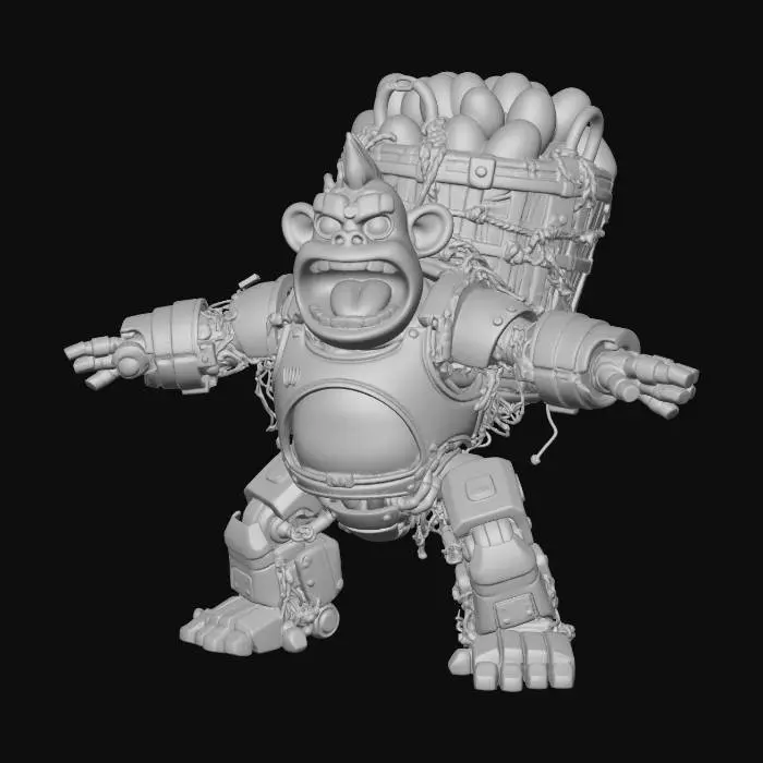 Monkey 3D Models for Free Download - Meshy