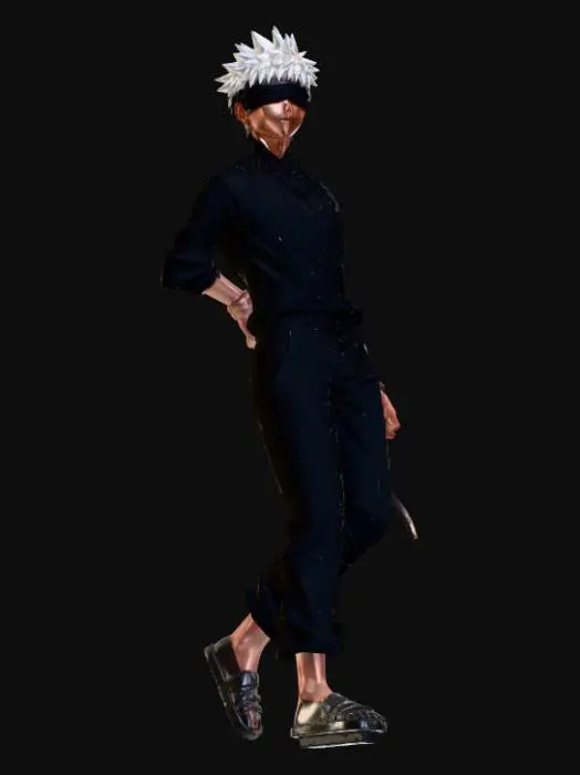 Gojo 3D Models for Free Download - Meshy