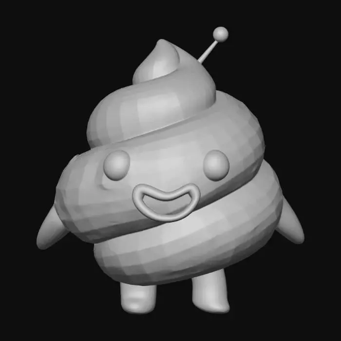 Free Poop 3D Models - Download Instantly | Meshy