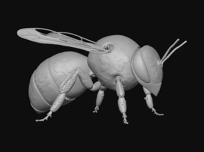 Bee 3D Models for Free Download - Meshy