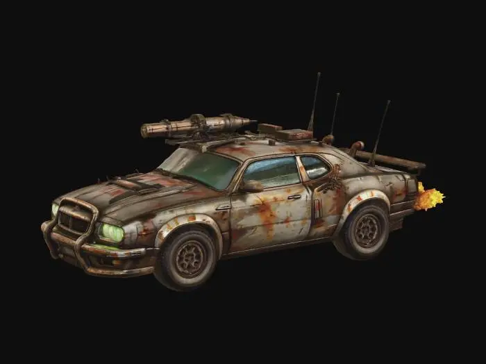 Fallout 3D Models for Free Download - Meshy