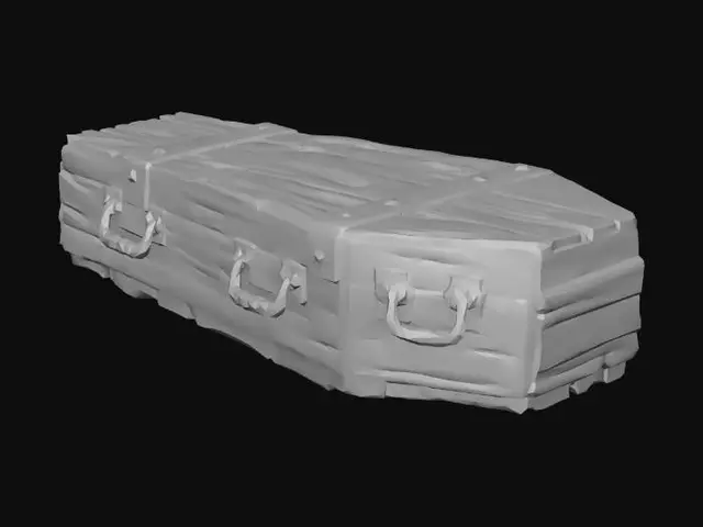 Free Coffin 3D Models - Download Instantly | Meshy