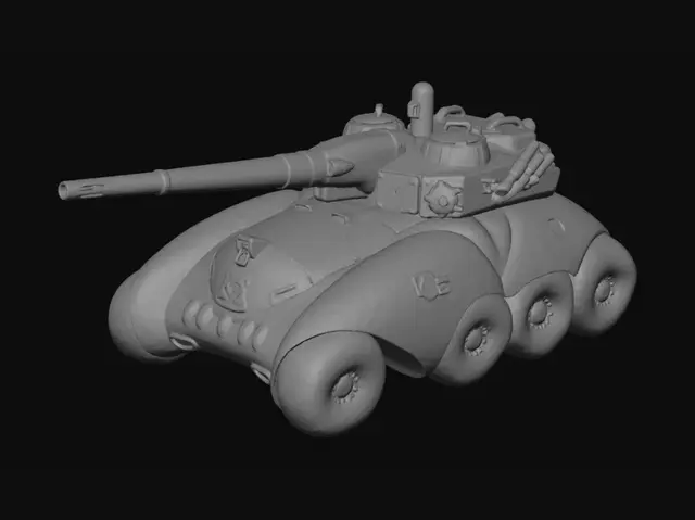 Free Tank 3D Models - Download Instantly | Meshy