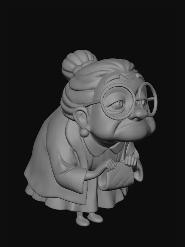 Free Granny 3D Models - Download Instantly | Meshy