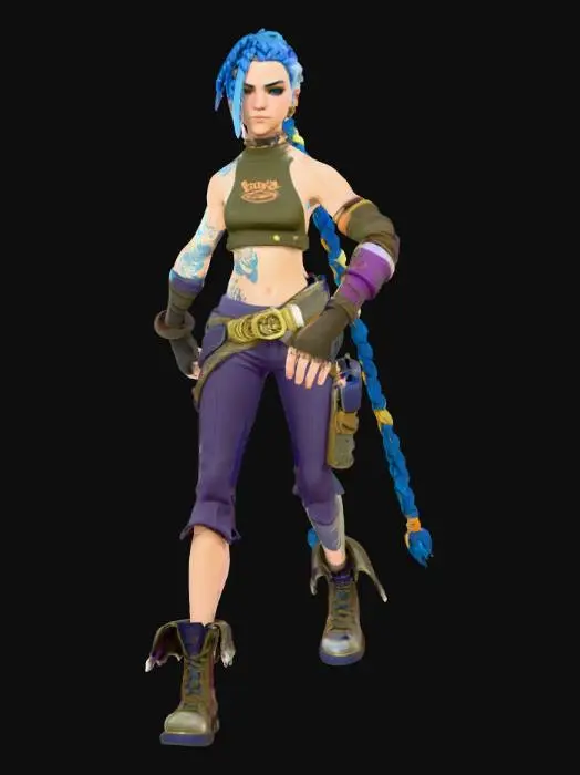 Free Jinx 3D Models - Download Instantly | Meshy