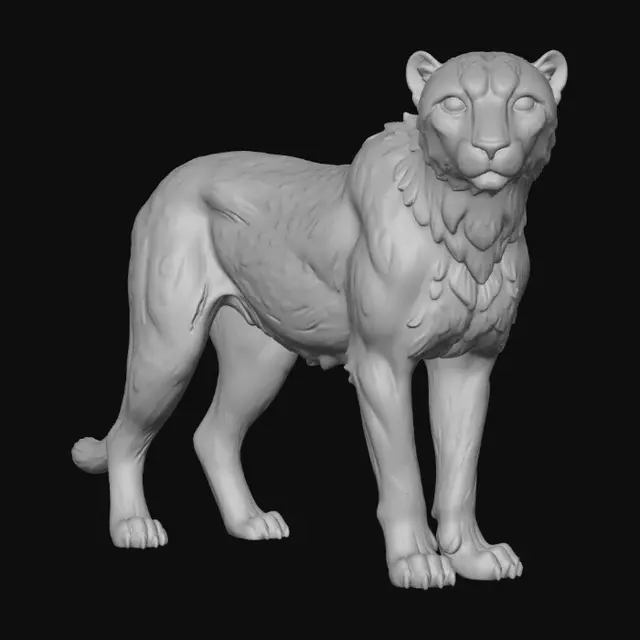 Free Cheetah 3D Models - Download Instantly | Meshy