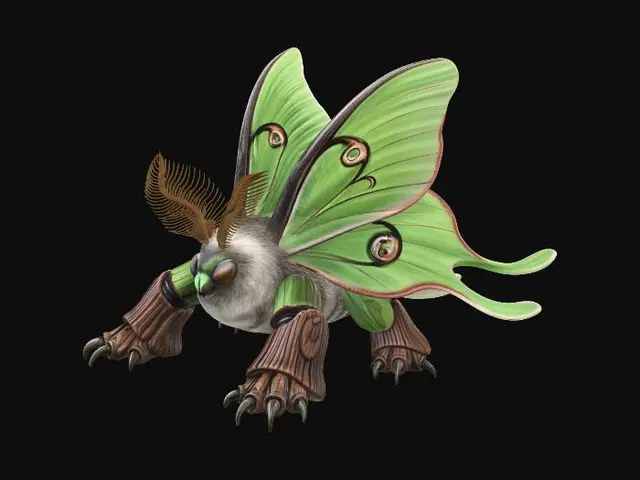 Free Moth 3D Models - Download Instantly | Meshy
