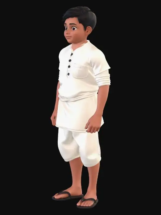 Free Indian 3D Models - Download Instantly | Meshy