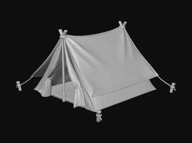 Free Tent 3D Models - Download Instantly | Meshy