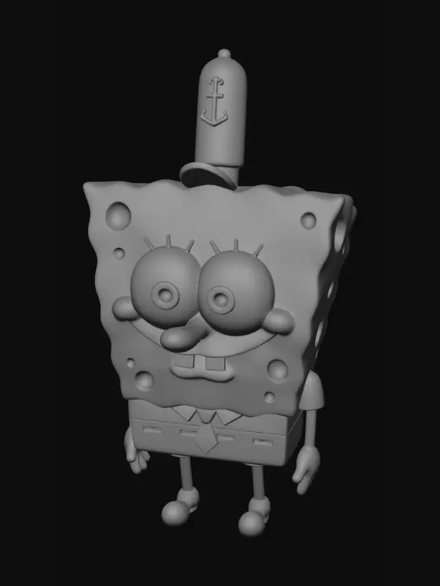 Free Spongebob 3D Models - Download Instantly | Meshy