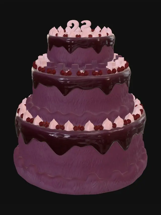 Free Birthday 3D Models - Download Instantly | Meshy