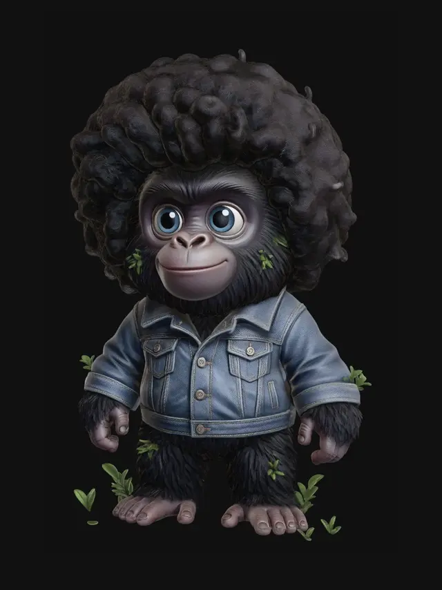 Free Monkey 3D Models - Download Instantly | Meshy