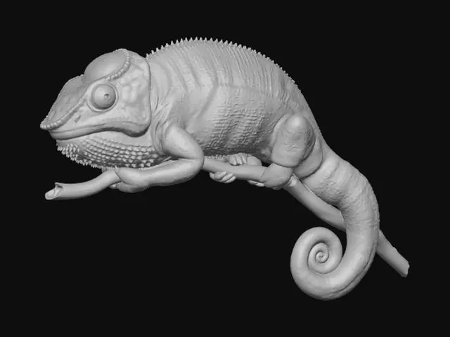 Free Chameleon 3D Models - Download Instantly | Meshy