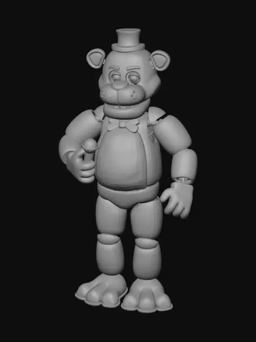 Free Freddy 3D Models - Download Instantly | Meshy