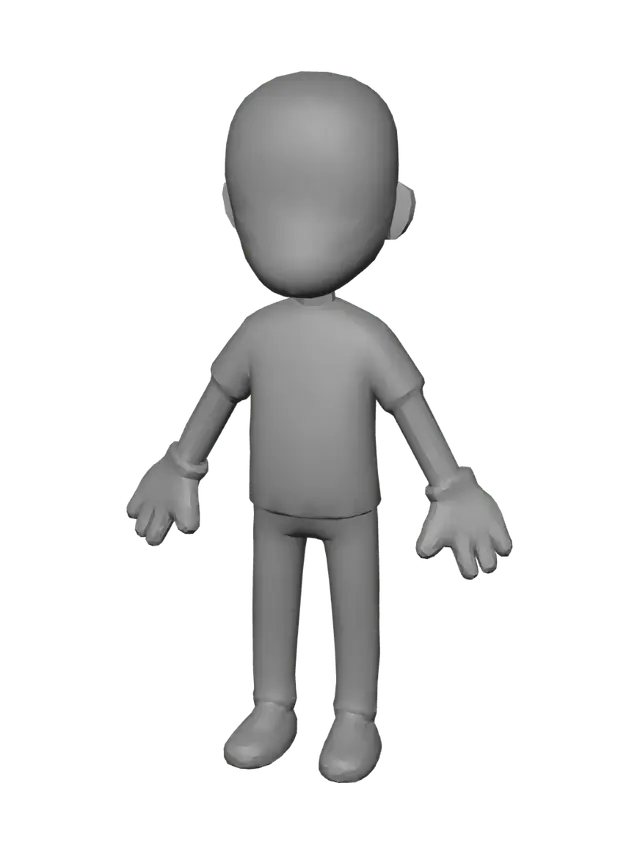Free Blank 3D Models - Download Instantly | Meshy