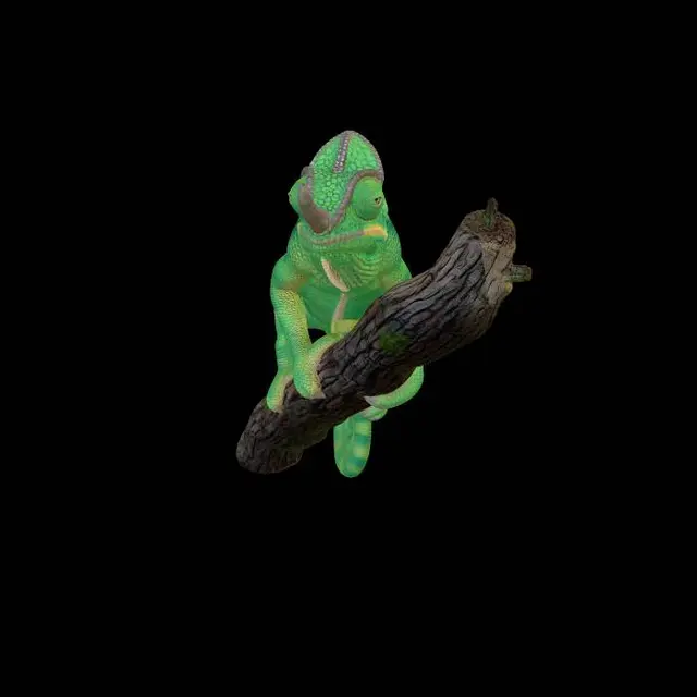 Free Chameleon 3D Models - Download Instantly | Meshy