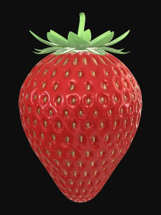 Free Strawberry 3D Models - Download Instantly | Meshy
