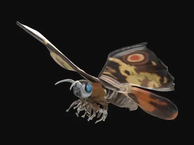 Free Moth 3D Models - Download Instantly | Meshy