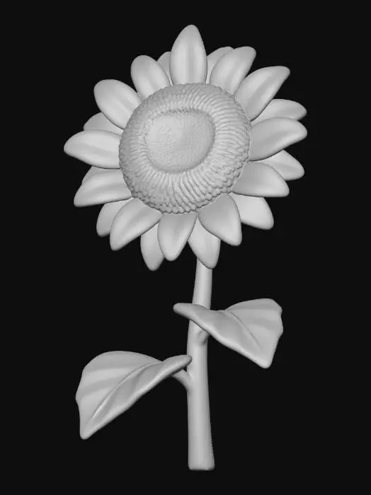 Free Sunflower 3D Models - Download Instantly | Meshy