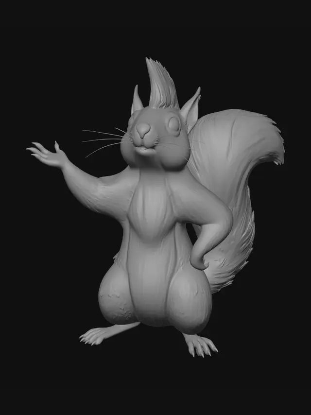 Free Squirrel 3D Models - Download Instantly | Meshy