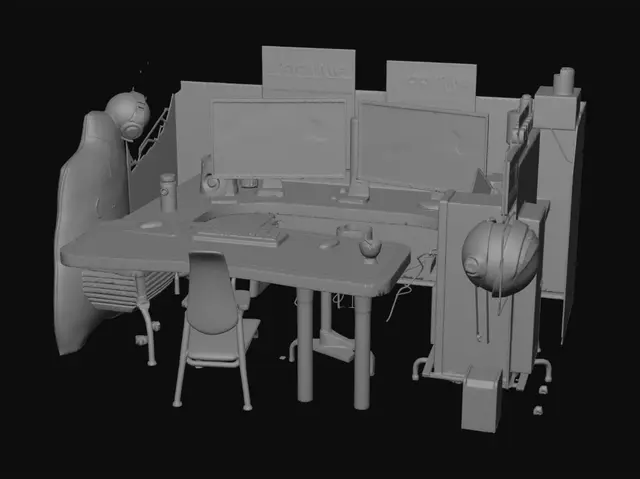 Free Computer 3D Models - Download Instantly | Meshy