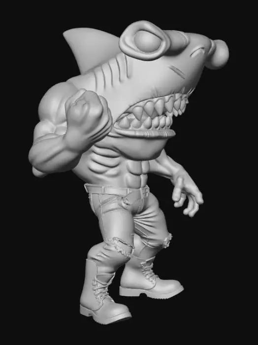Free Shark 3D Models - Download Instantly | Meshy