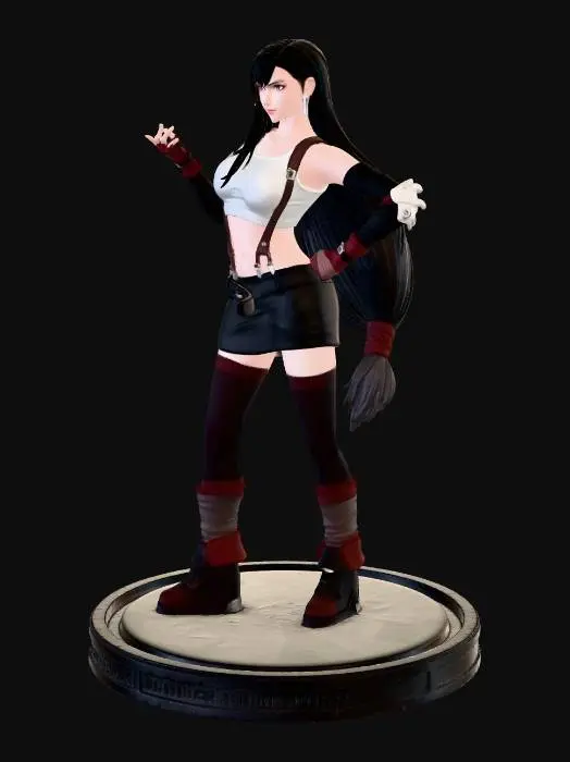 免费 Tifa 3D模型 - 即刻下载 | Meshy