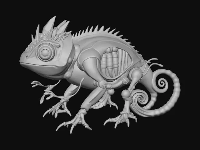 Free Chameleon 3D Models - Download Instantly | Meshy
