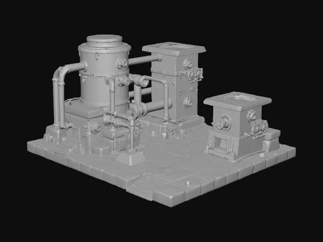 Free Refinery 3D Models - Download Instantly | Meshy