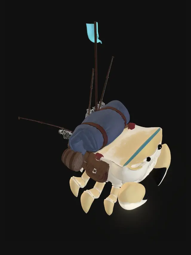 Free Crab 3D Models - Download Instantly | Meshy