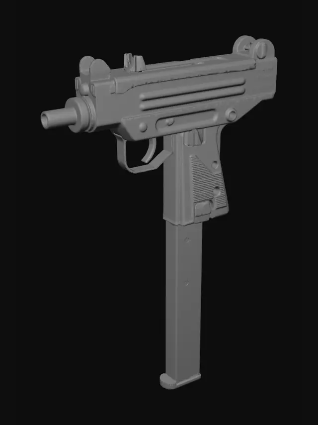 Free Uzi 3D Models - Download Instantly | Meshy