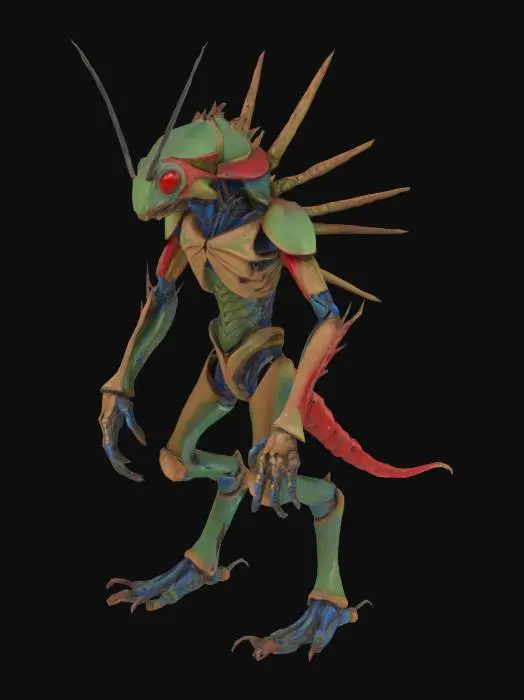 Free Grasshopper 3D Models - Download Instantly | Meshy