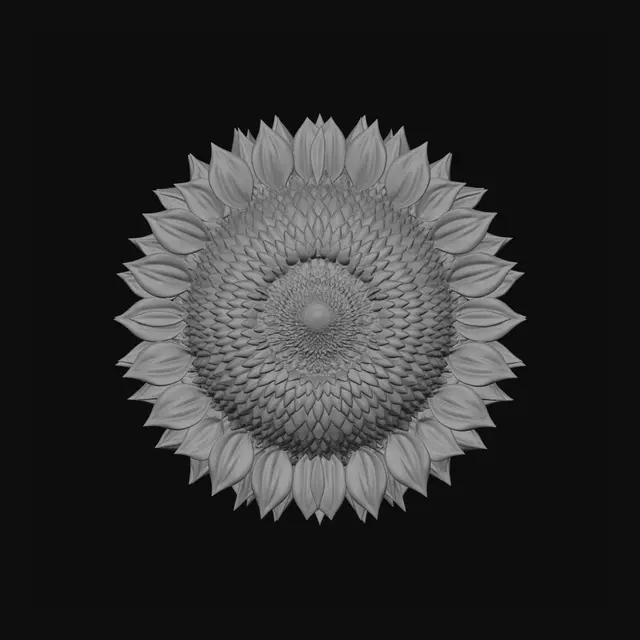 Free Sunflower 3D Models - Download Instantly | Meshy