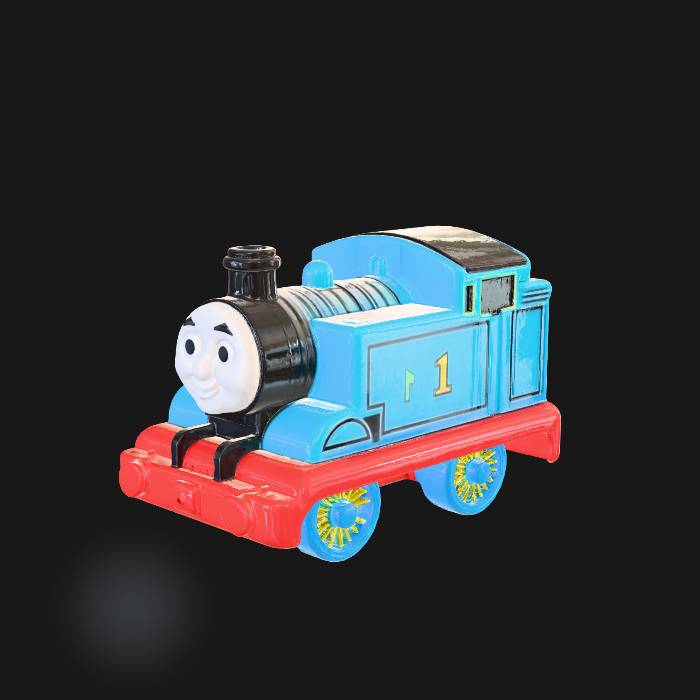 «Toy Train Engine» — Загрузите бесплатные 3D-модели, созданные ...